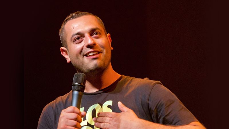Erhan Demirci woensdag op het Marktplein - Internetgazet Heusden-Zolder